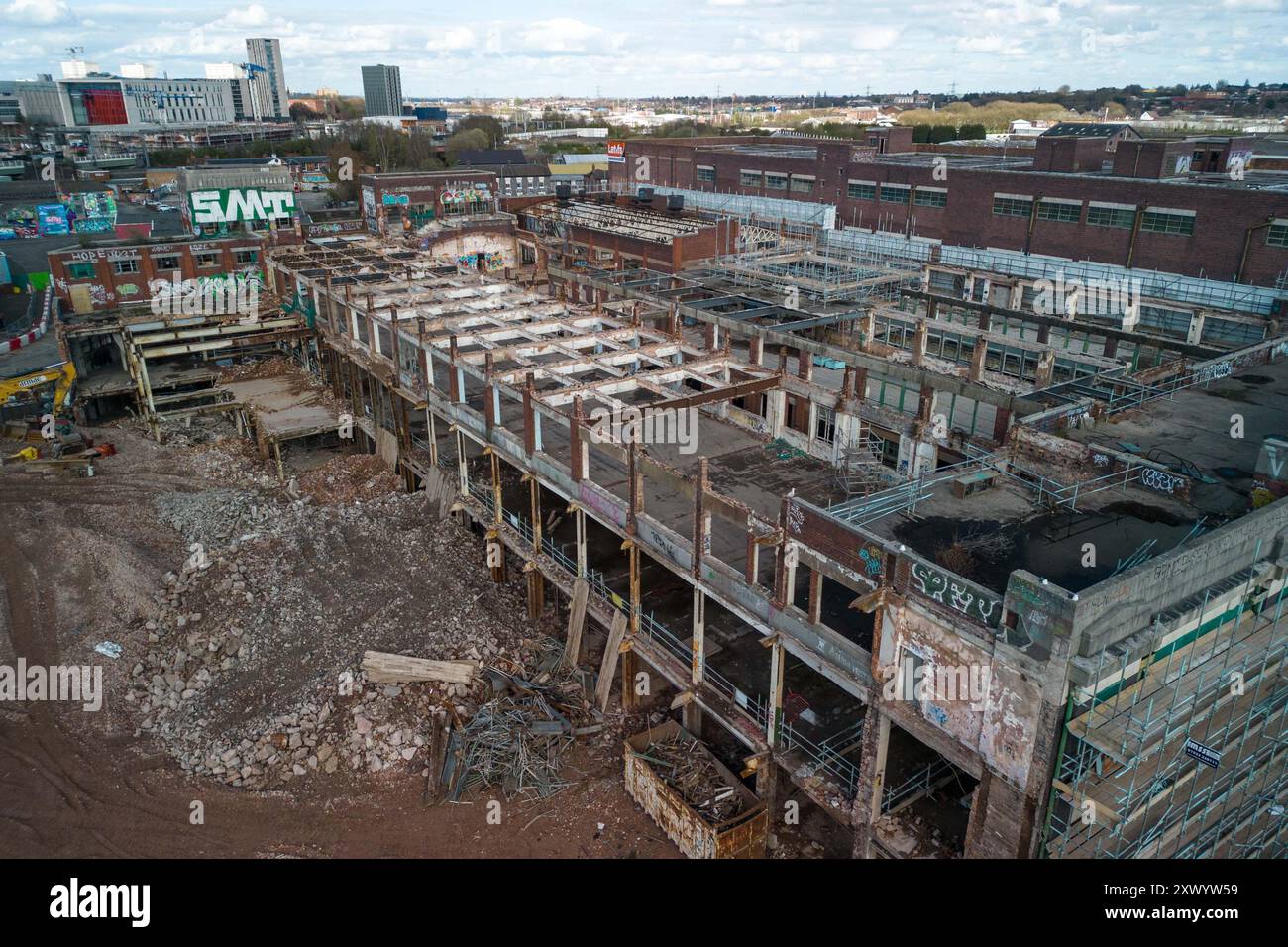 Canal Street, Digbeth, Birmingham, 30th March 2024 - Construction ...