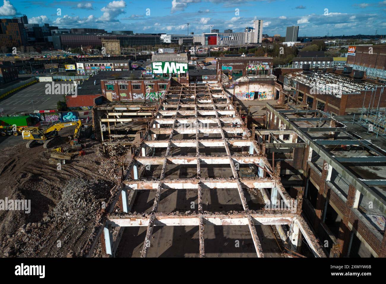 Canal Street, Digbeth, Birmingham, 30th March 2024 - Construction ...