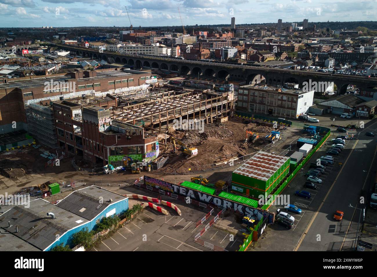 Canal Street, Digbeth, Birmingham, 30th March 2024 - Construction ...