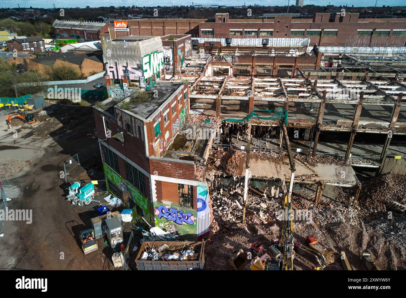 Canal Street, Digbeth, Birmingham, 30th March 2024 - Construction ...
