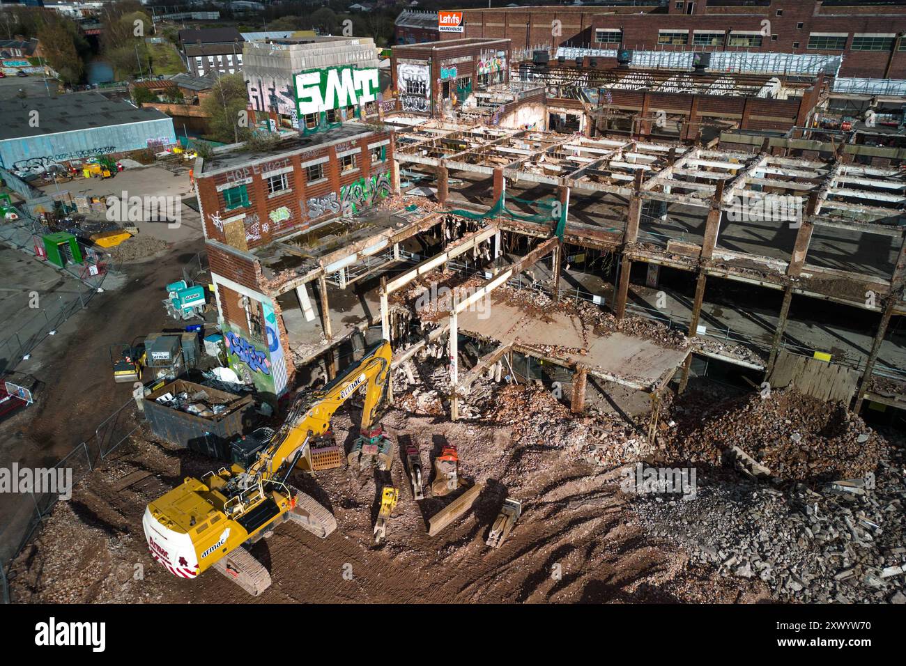 Canal Street, Digbeth, Birmingham, 30th March 2024 - Construction ...