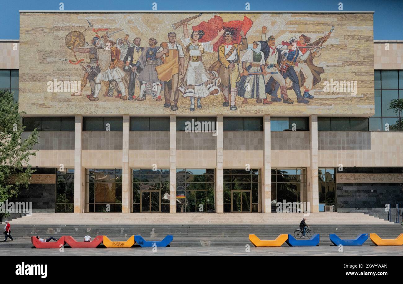 National History Museum (Muzeu Historik Kombëtar), Tirana, Albania ...