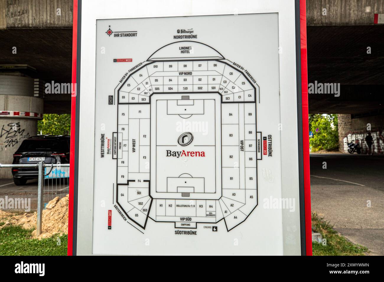 Stadion plattegrond hi-res stock photography and images - Alamy