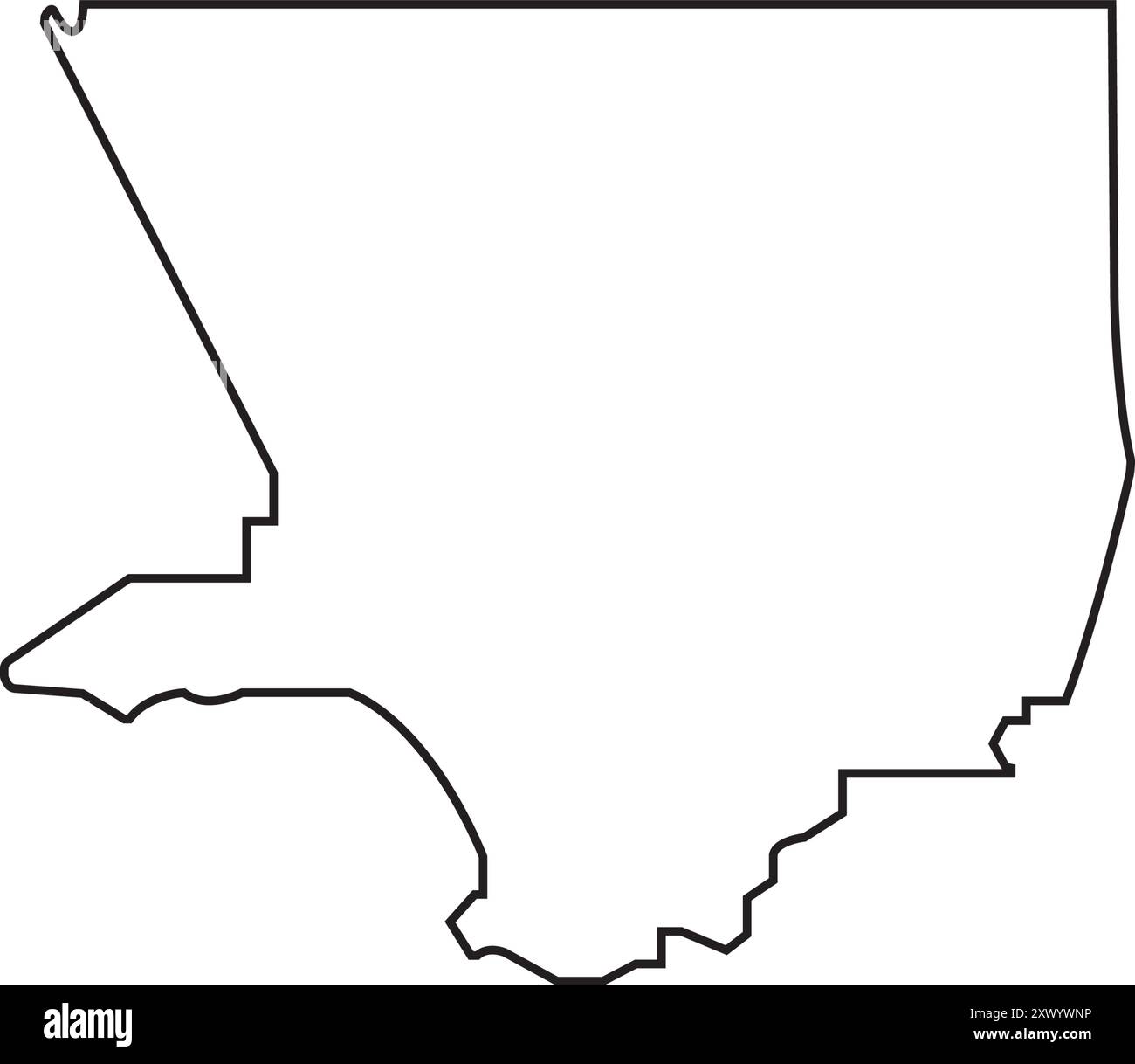 Los Angeles map icon illustration element design Stock Vector Image ...