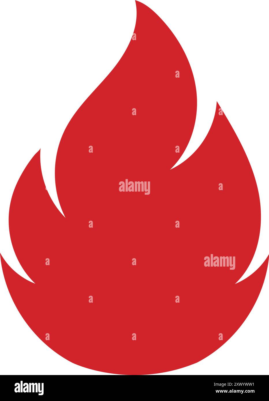 Fire icon. Fire sign icon illustration element design Stock Vector ...