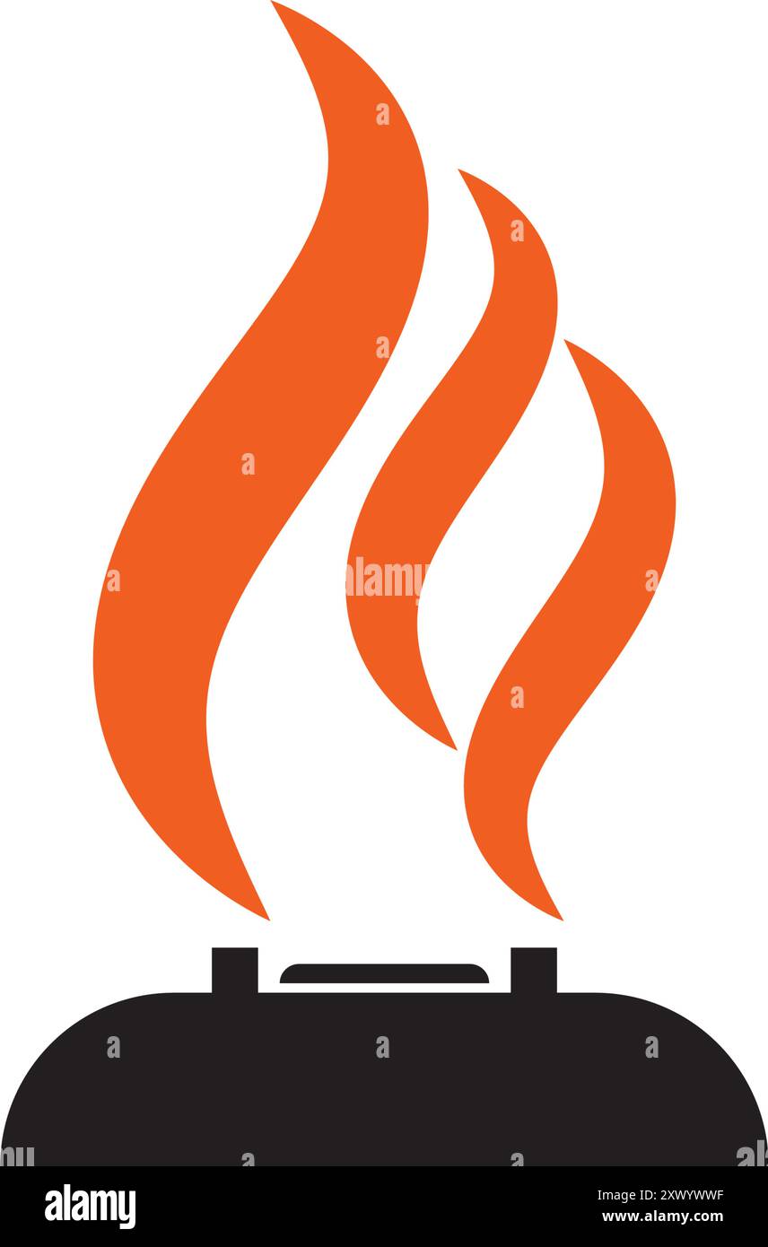 Hob logo design Stock Vector Images - Alamy