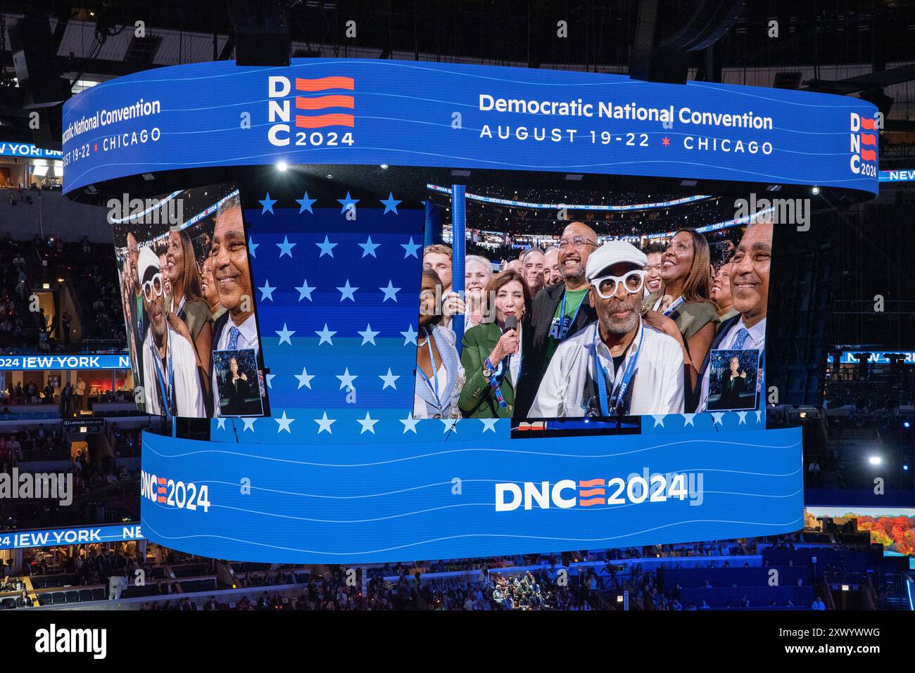 Democratic National Convention Day 2 Chicago. Opening ceremony for DNC ...
