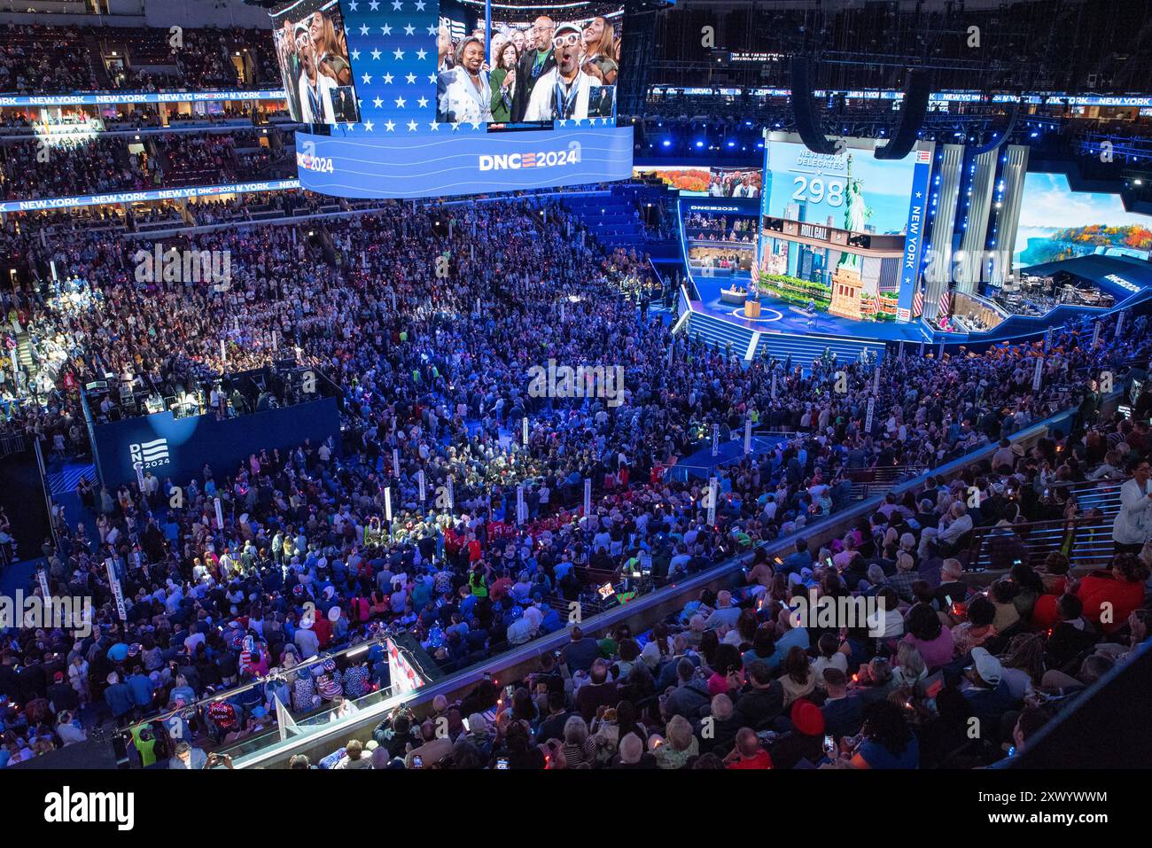 Democratic National Convention Day 2 Chicago. Opening ceremony for DNC ...