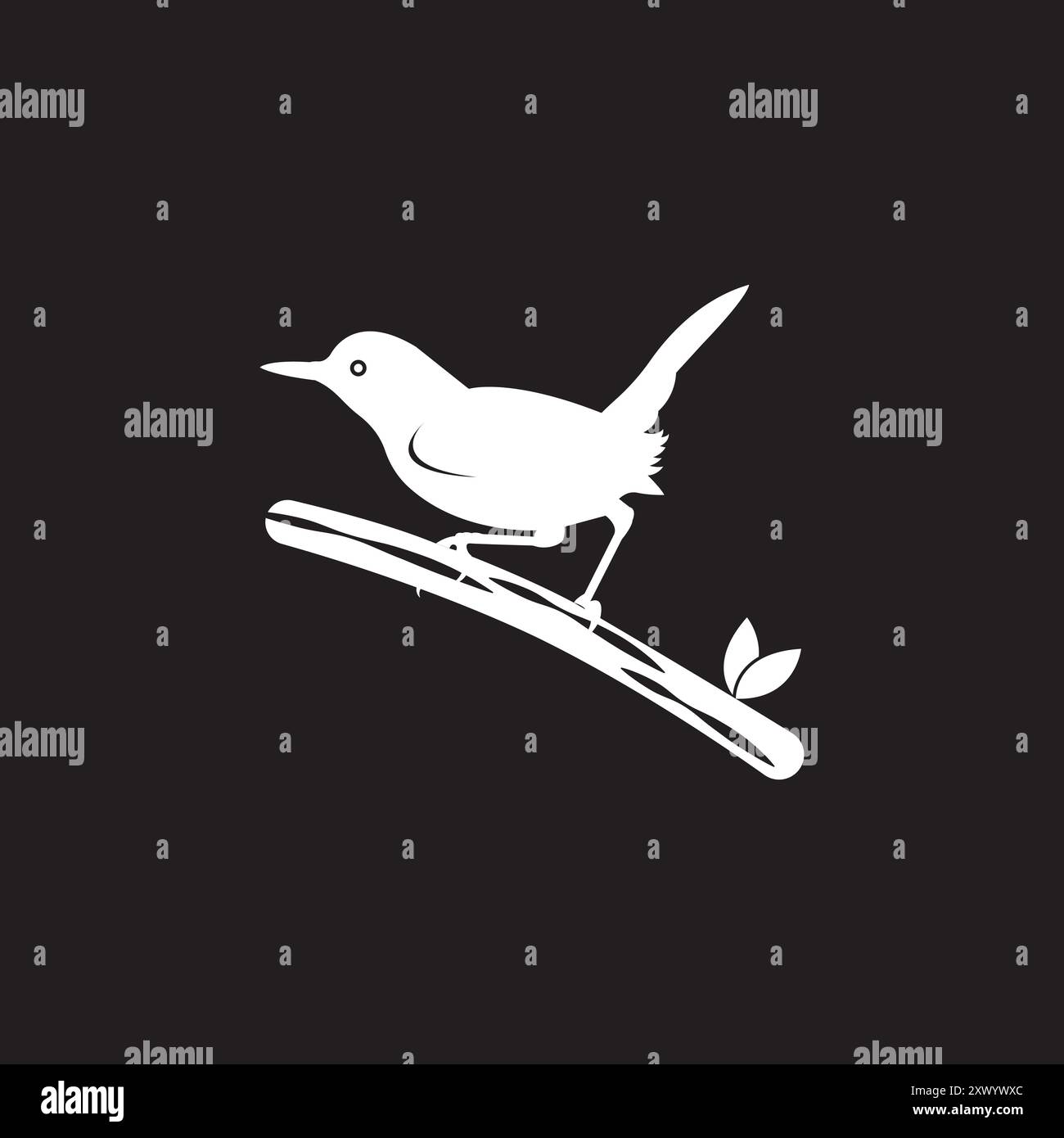 Songbird habitat Stock Vector Images - Alamy