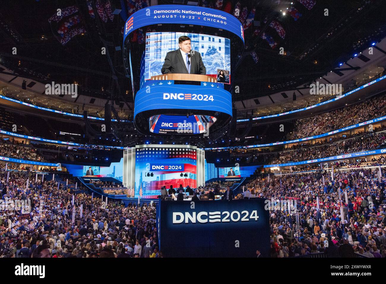 Democratic National Convention Day 2 Chicago. Opening ceremony for DNC ...