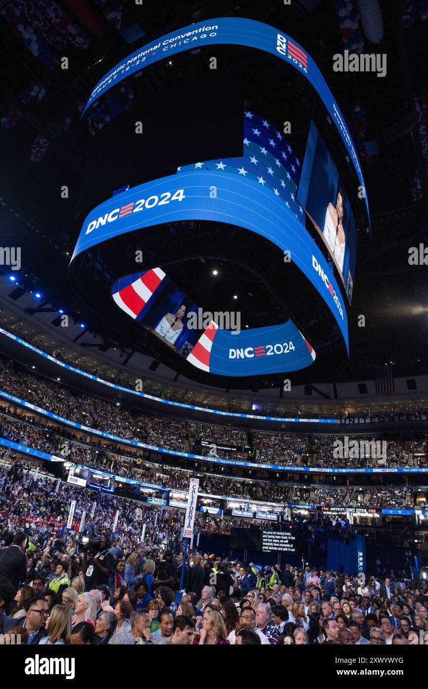 Democratic National Convention Day 2 Chicago. Opening ceremony for DNC ...