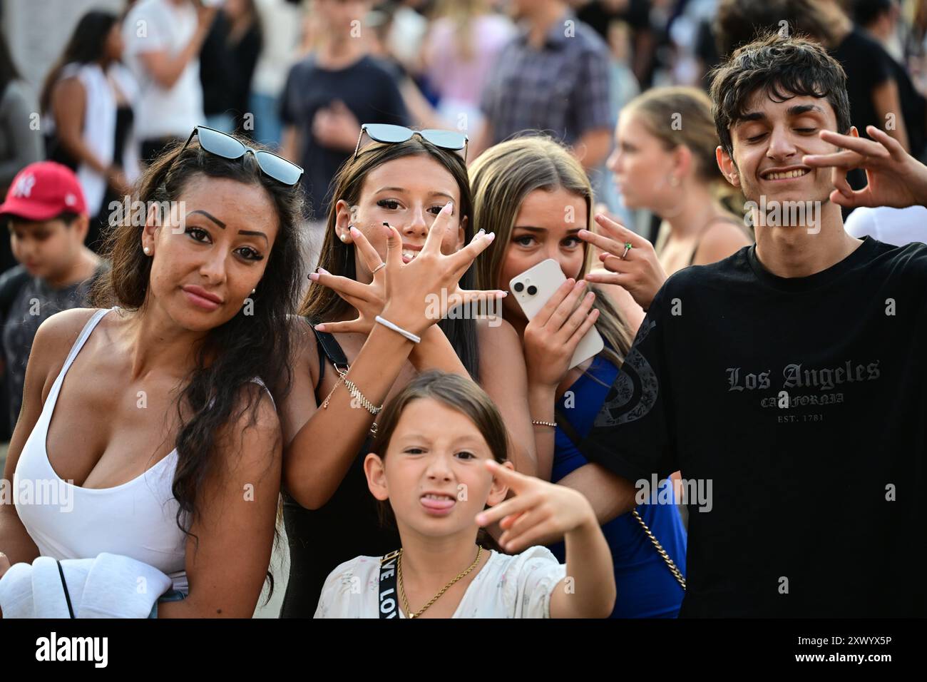 People on the street during the annual Malmö festival Stock Photo - Alamy