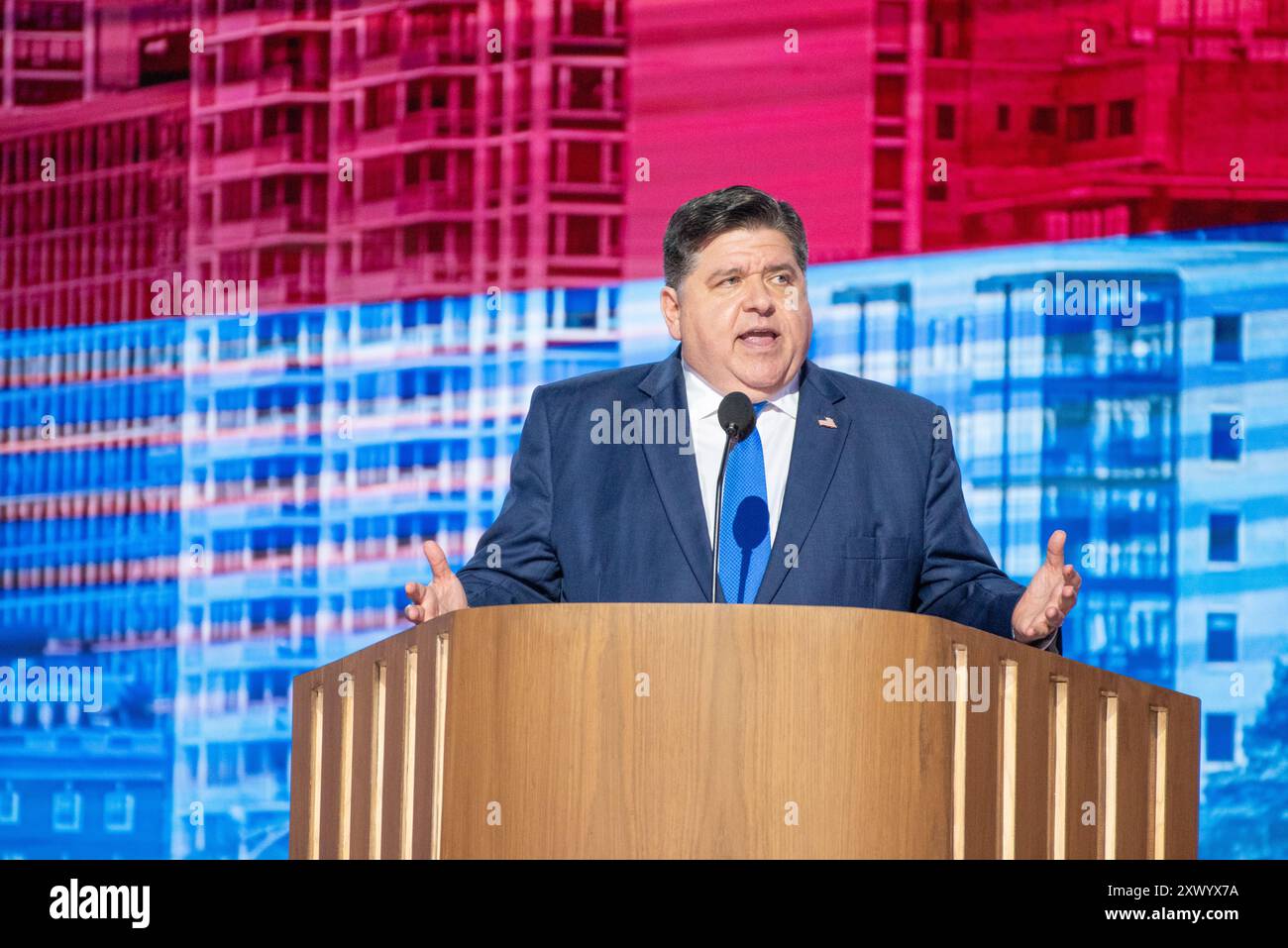 Democratic National Convention Day 2 Chicago. Opening ceremony for DNC ...