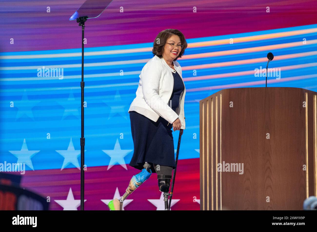 Democratic National Convention Day 2 Chicago. Opening ceremony for DNC ...