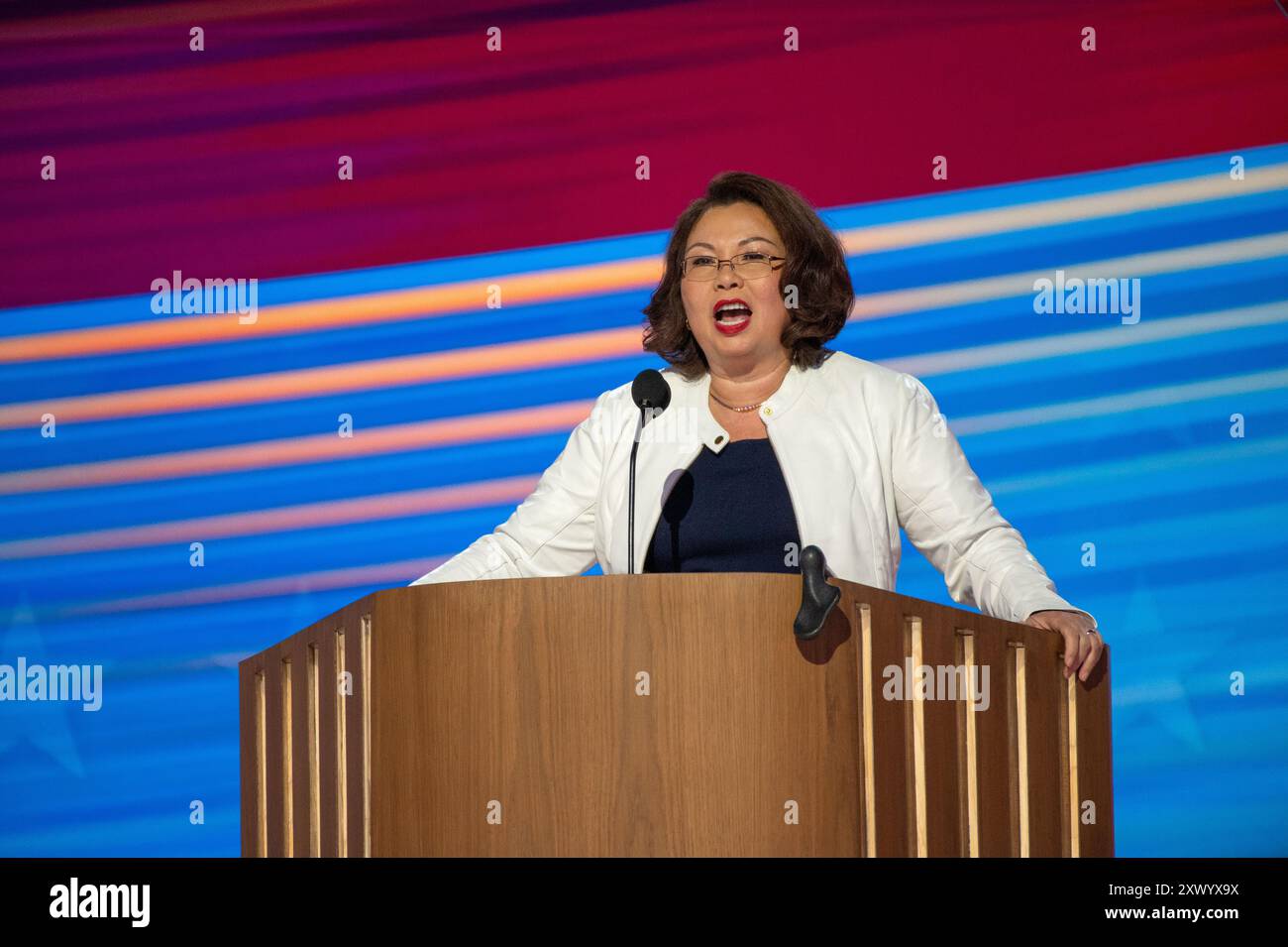 Democratic National Convention Day 2 Chicago. Opening ceremony for DNC ...