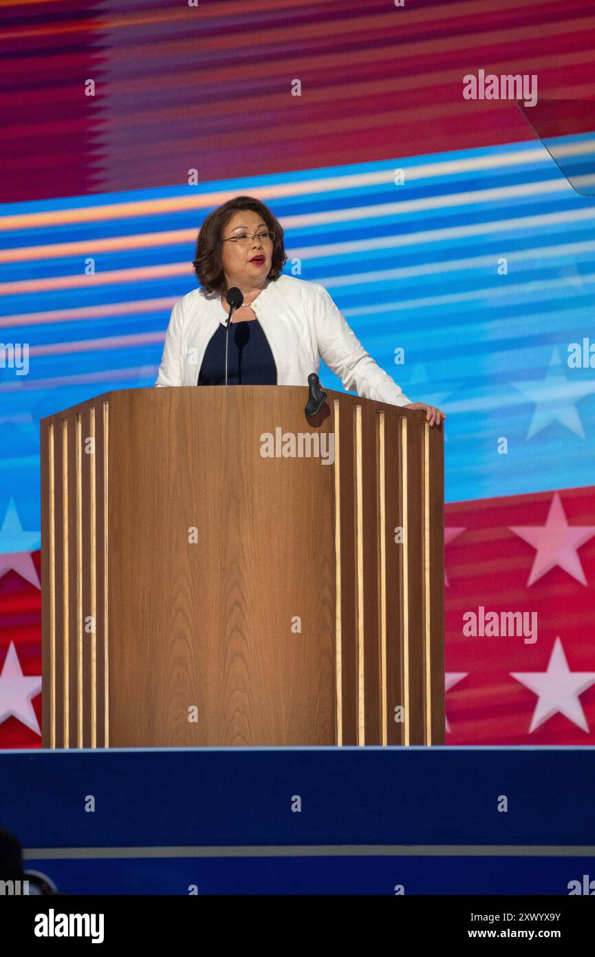 Democratic National Convention Day 2 Chicago. Opening ceremony for DNC ...