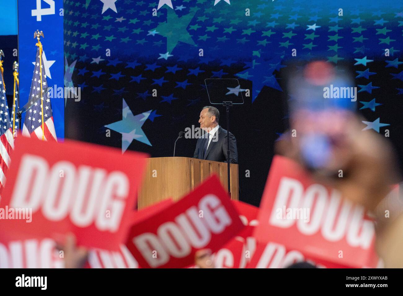 Democratic National Convention Day 2 Chicago. Opening ceremony for DNC ...
