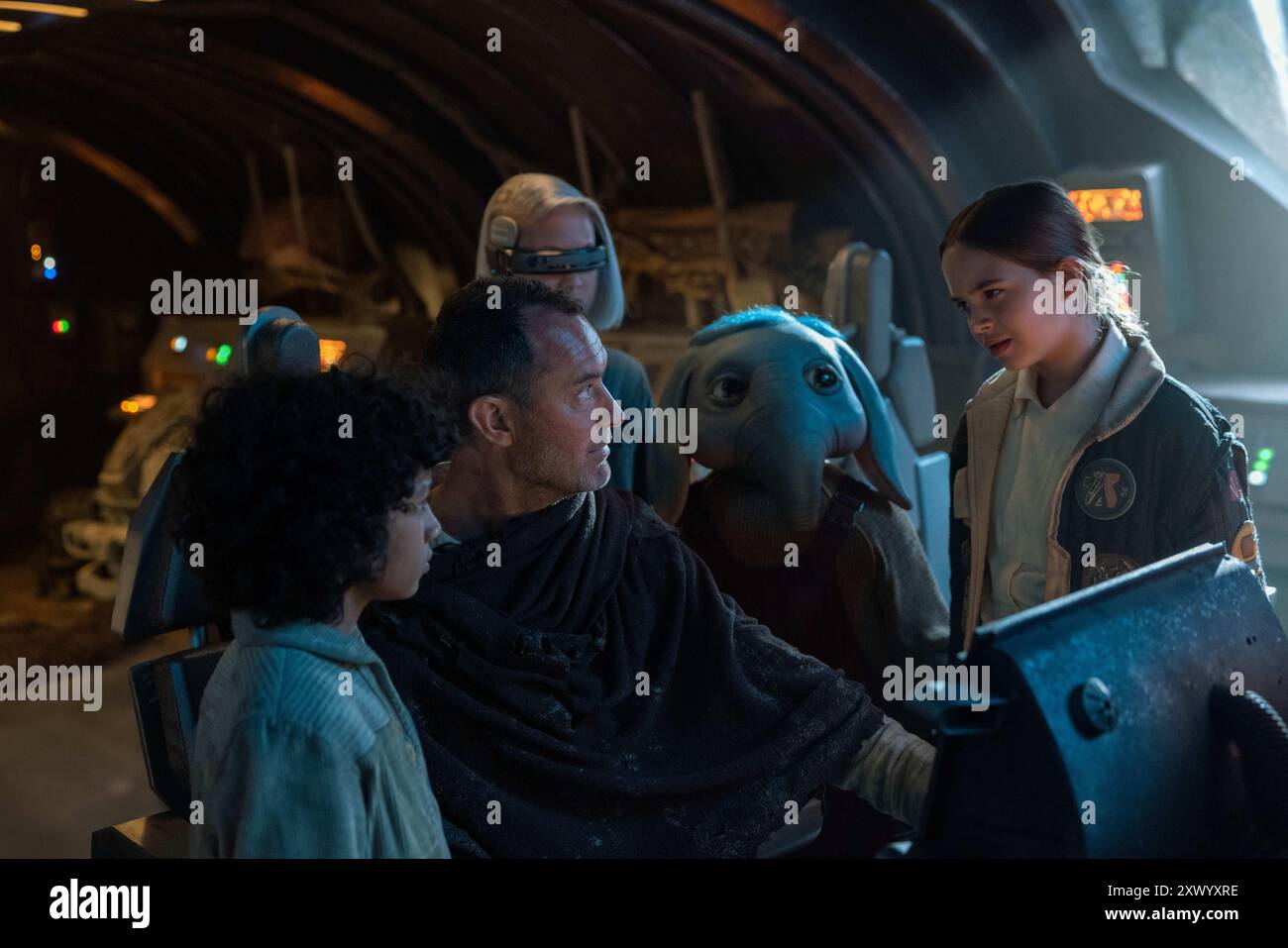 Star Wars Skeleton Crew Jude Law, Kyriana Kratter, Ravi Cabot-Conyers ...