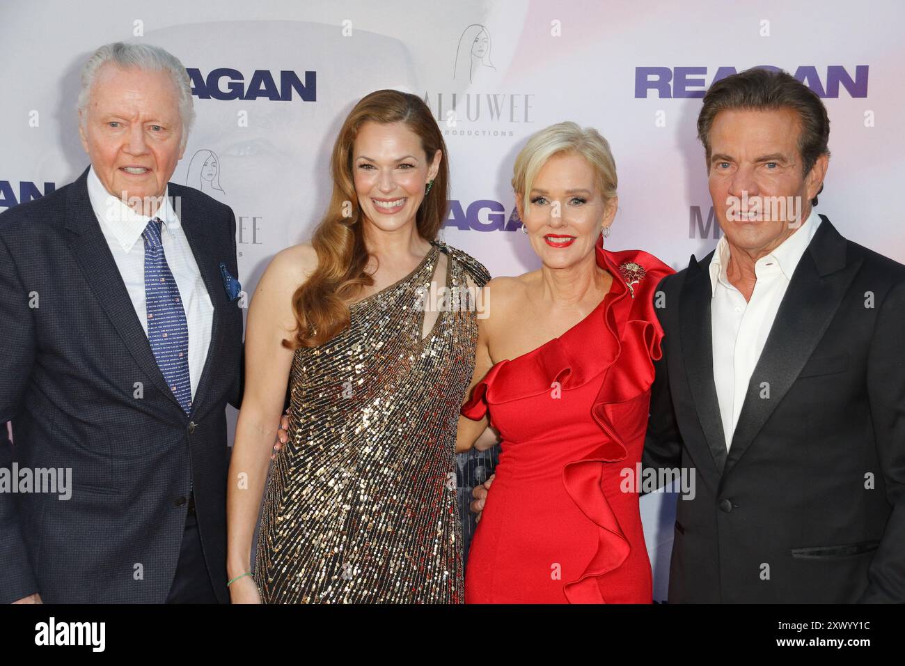 Los Angeles, USA. 21st Aug, 2024. Jon Voight, Amanda Rhigetti, Penelope ...