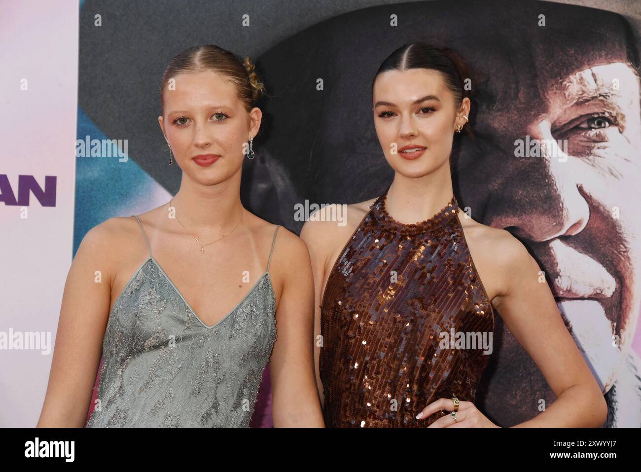 HOLLYWOOD, CALIFORNIA - AUGUST 20: (L-R) Maria Huggins and Eloisa May ...