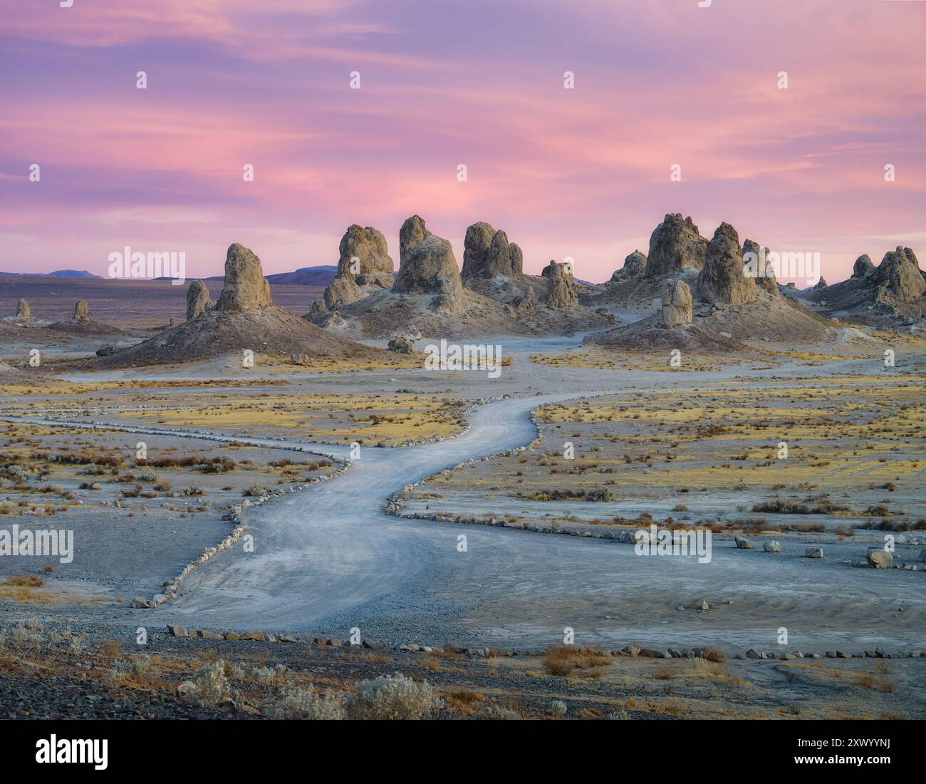 Trona Pinnacles California Stock Photo - Alamy