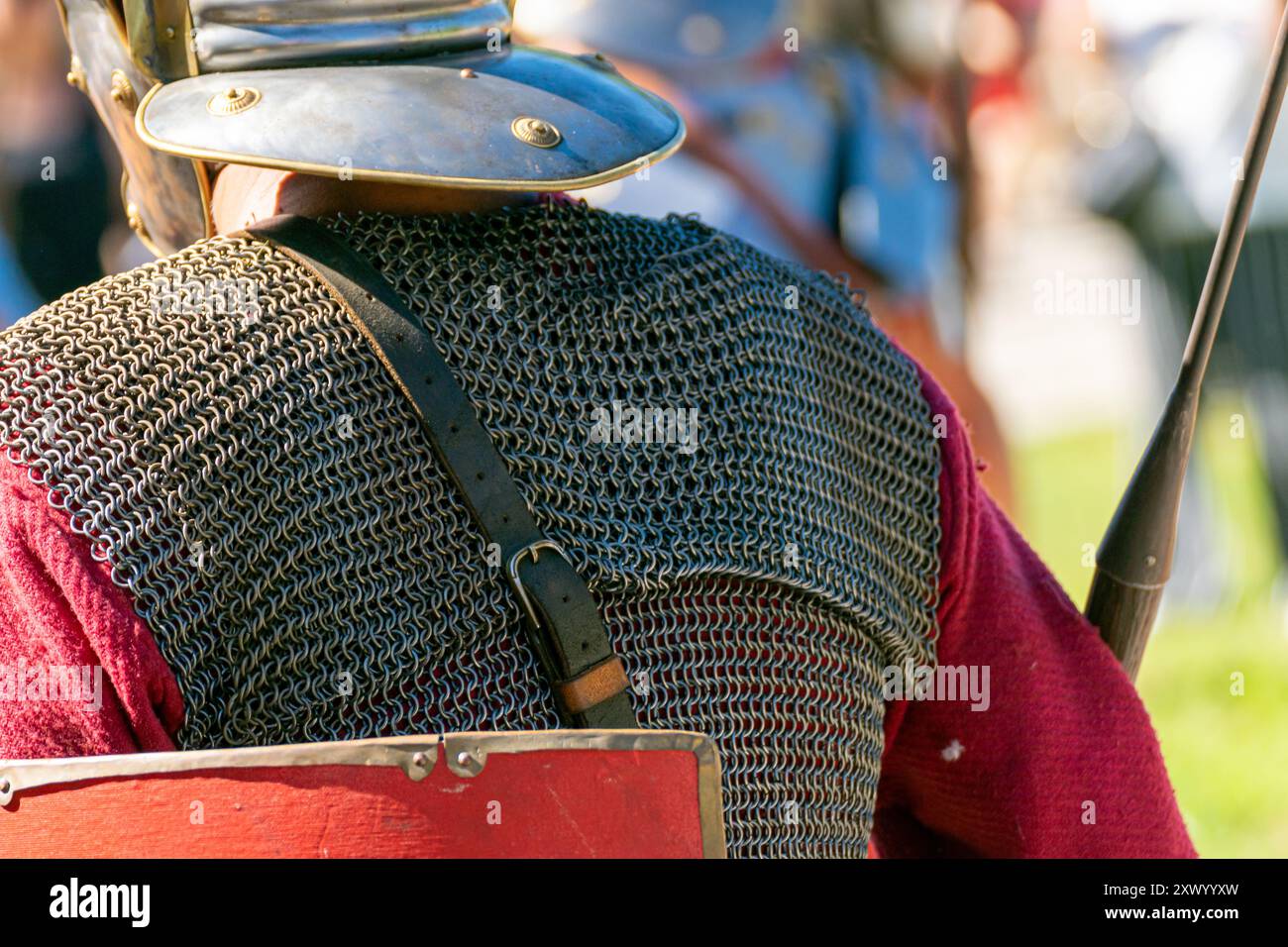 Historical reenactor armor hi-res stock photography and images - Alamy
