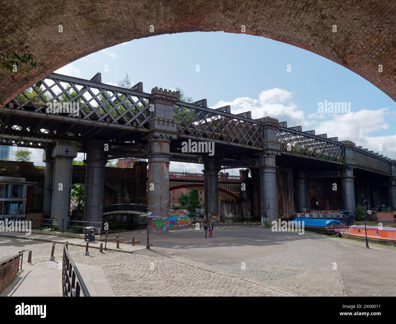 Castlefield Viaduct, a Victorian Structure now a National Trust Site ...