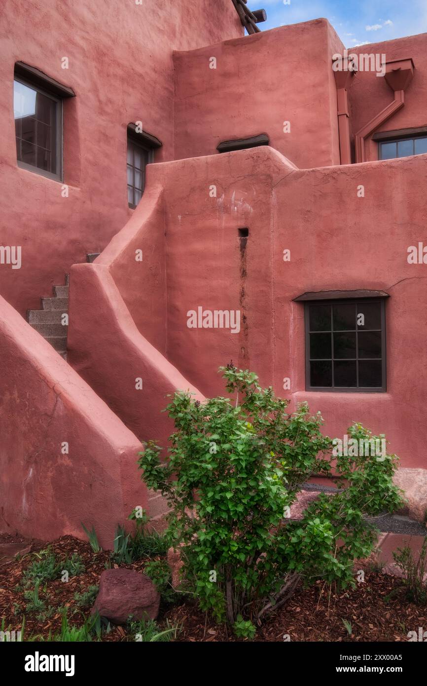 Adobe Structure Red Rocks Colorado Stock Photo - Alamy