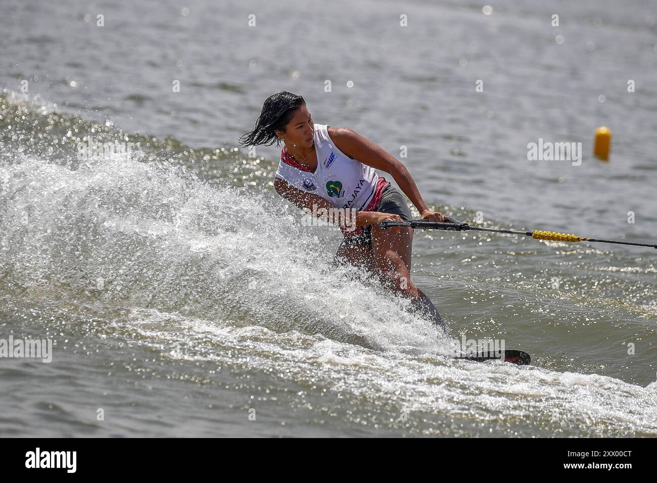Aaliyah Yoong of Malaysia in action during the Open Women Tricks at the ...