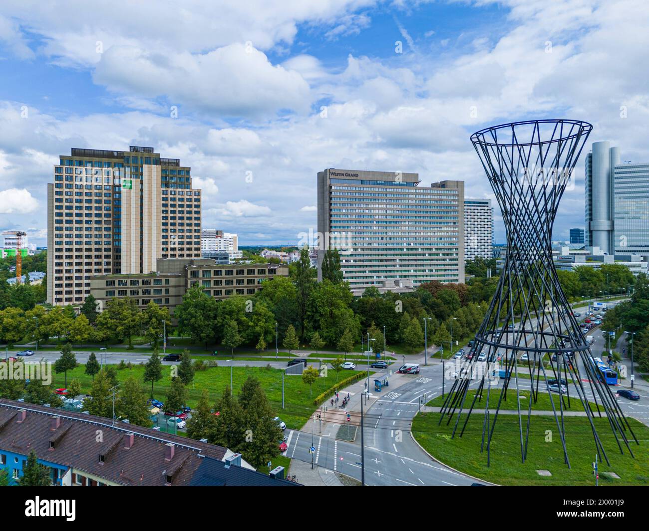 MUNICH, GERMANY - AUGUST 21, 2024: Mae West, sculpture by artist Rita ...