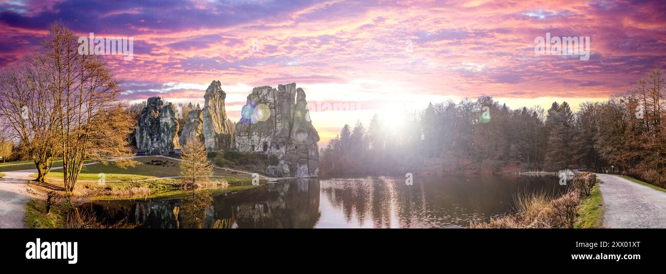 External Stones, Horn Bad Meinberg, Germany Stock Photo - Alamy