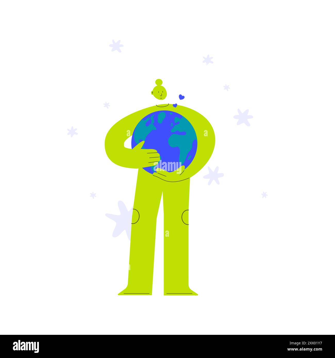 Recycling love Stock Vector Images - Alamy