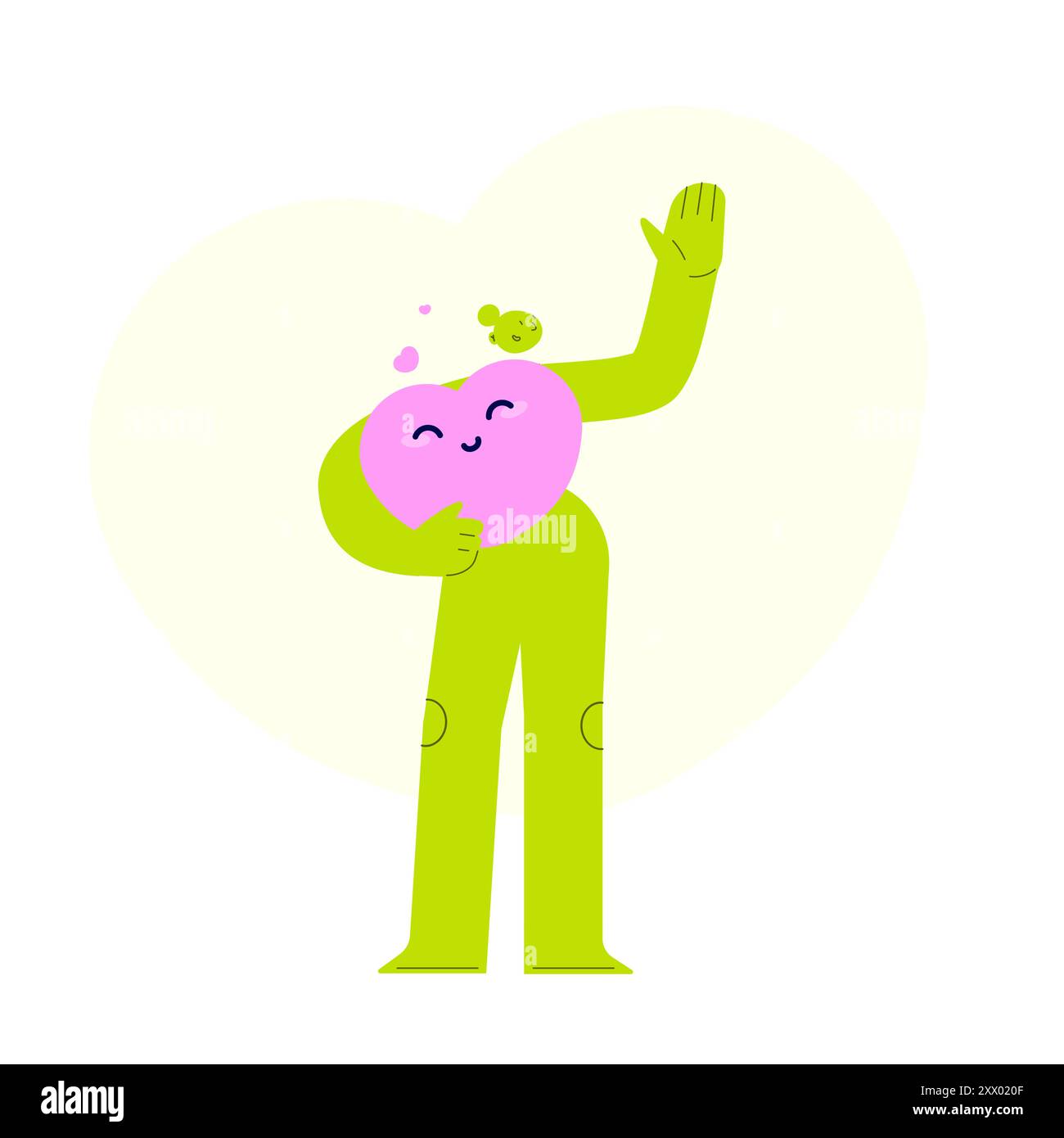 Self love vector vectors Stock Vector Images - Alamy