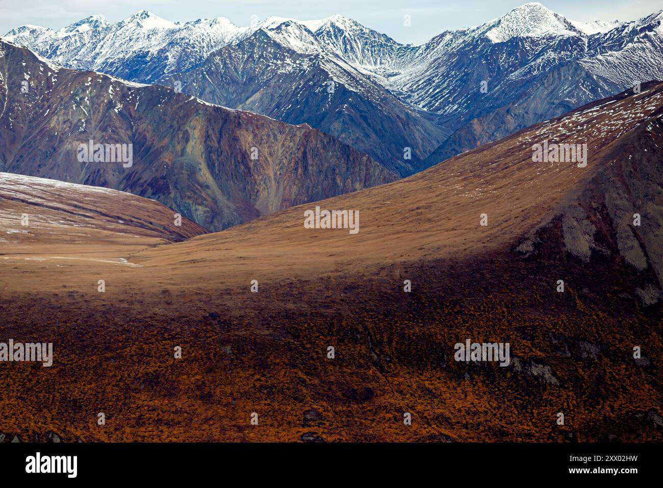 Incredible mountain views captured in an aerial photograph over Kluane ...
