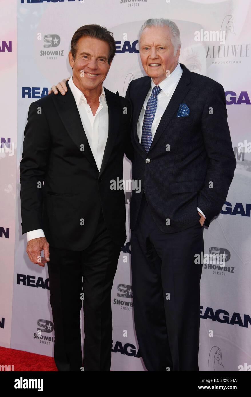 Hollywood, California, USA. 20th Aug, 2024. (L-R) Dennis Quaid and Jon ...