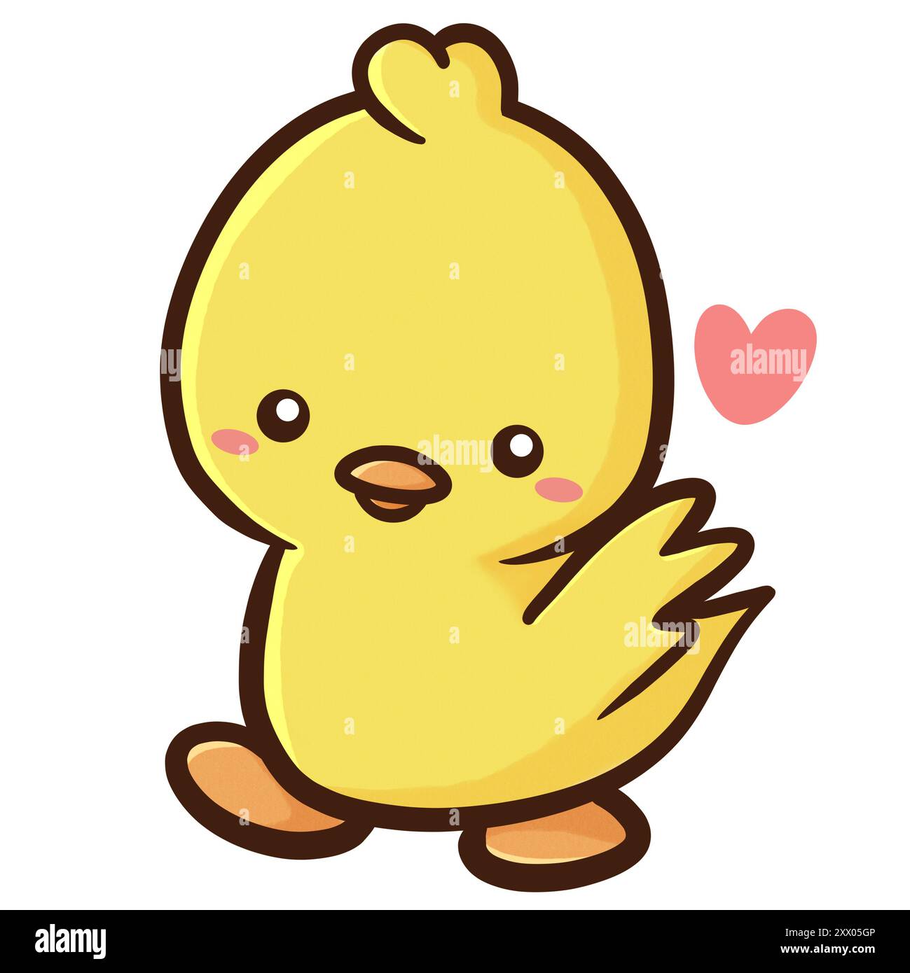 Baby duck cartoon hi-res stock photography and images - Alamy