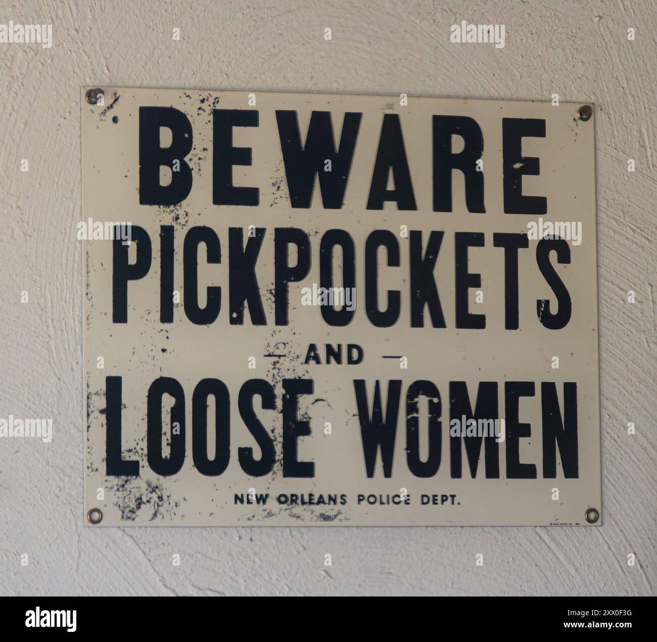 Vintage Wooden Antique Sign Stock Photo - Alamy