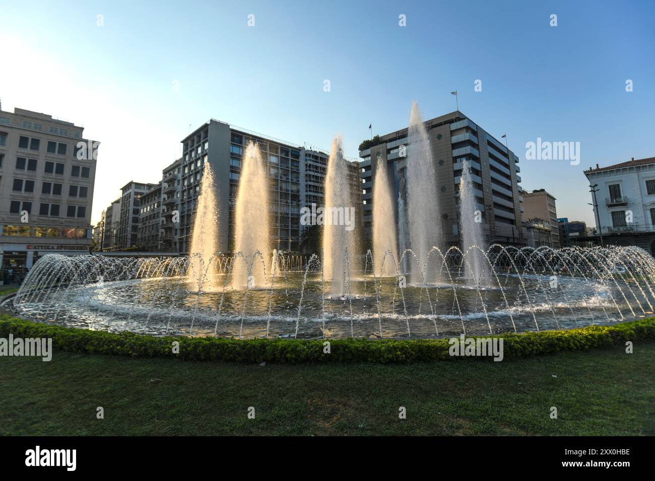 Omonia Square. Athens, Greece Stock Photo - Alamy