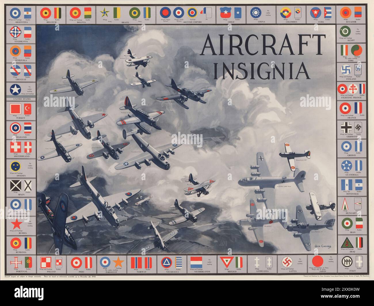 World war iis aircraft insignia hi-res stock photography and images - Alamy