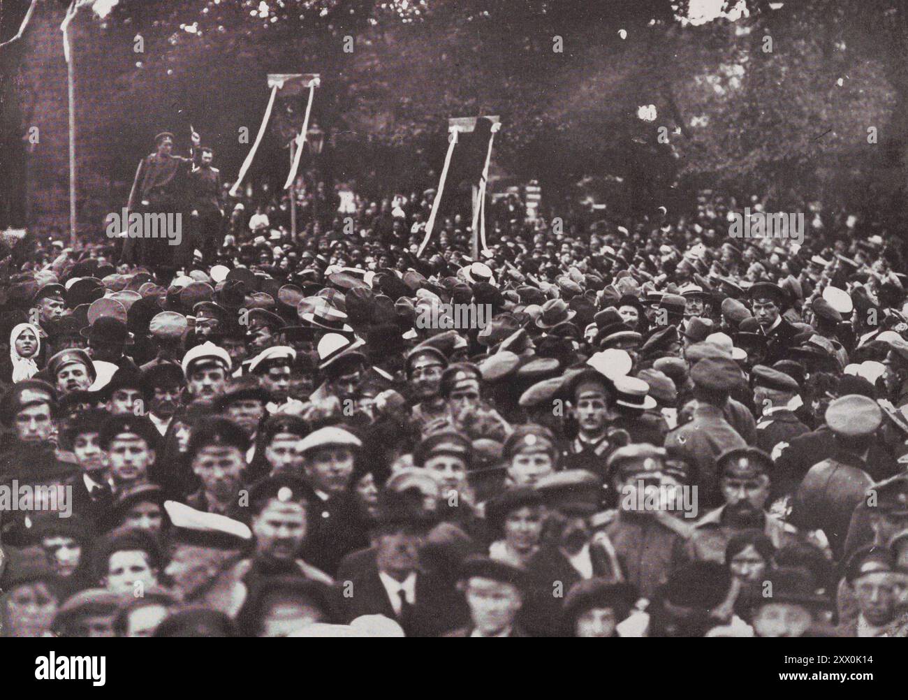 February revolution russia 1917 illustration hi-res stock photography ...