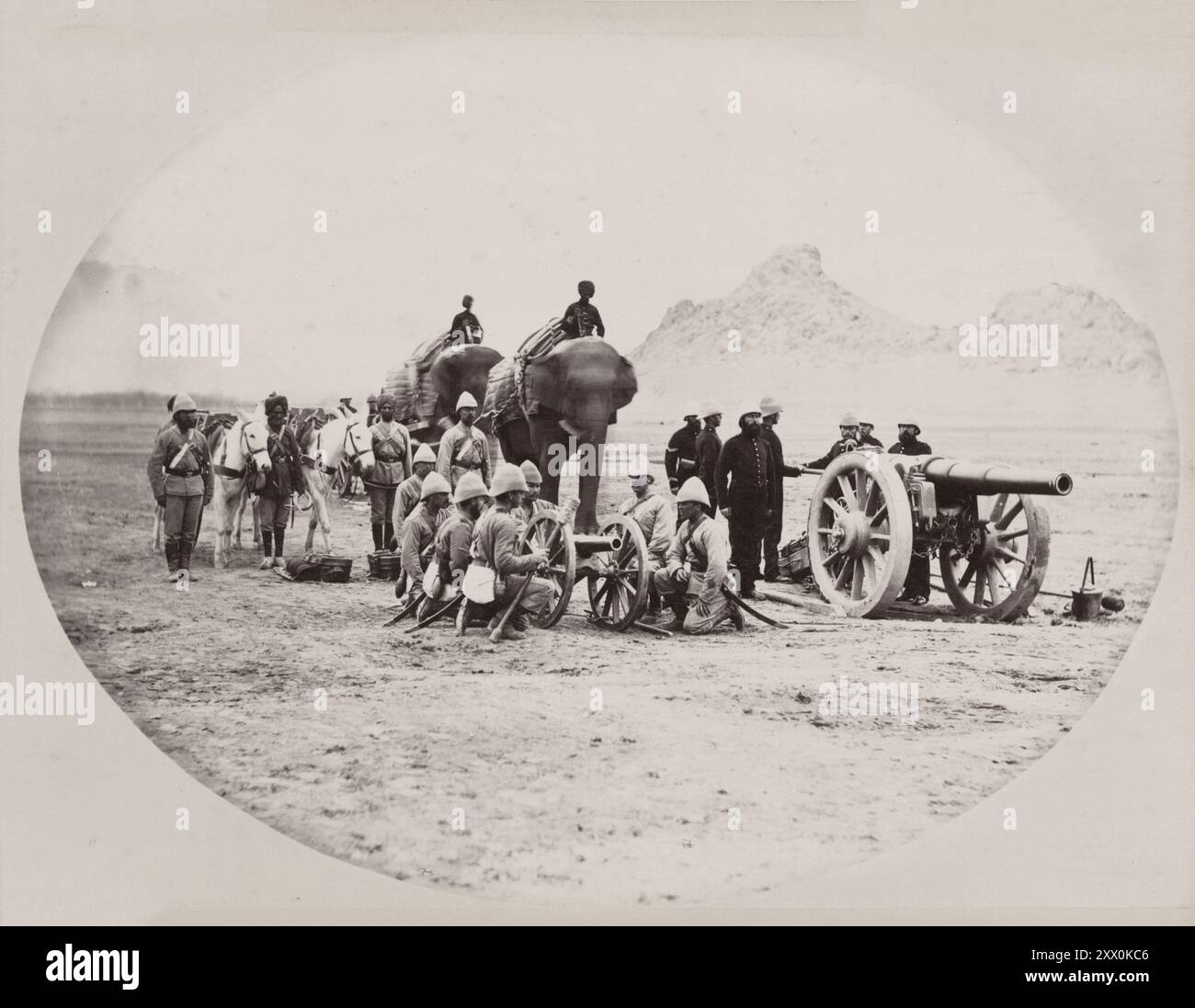 British elephant battery hi-res stock photography and images - Alamy