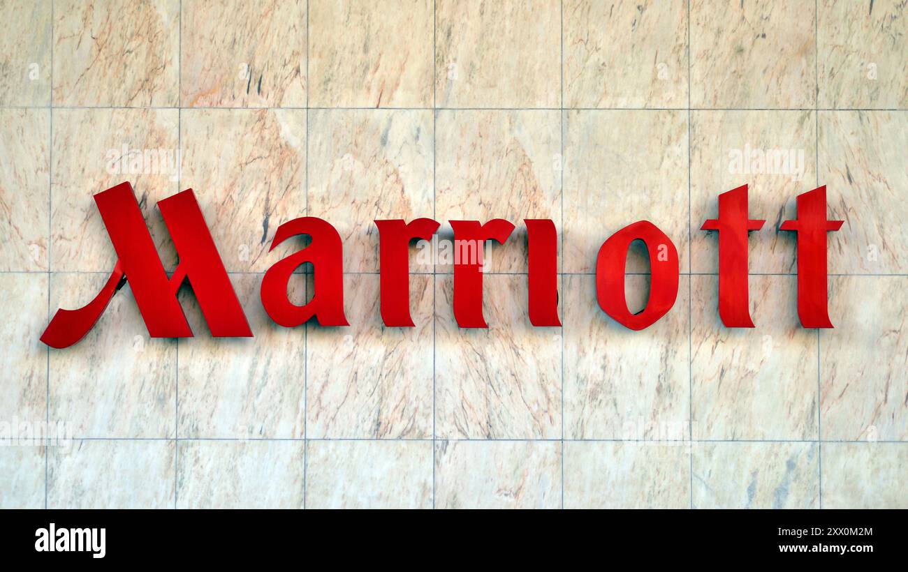 Warsaw, Poland. 17 August 2024. Downtown business district of city with ...