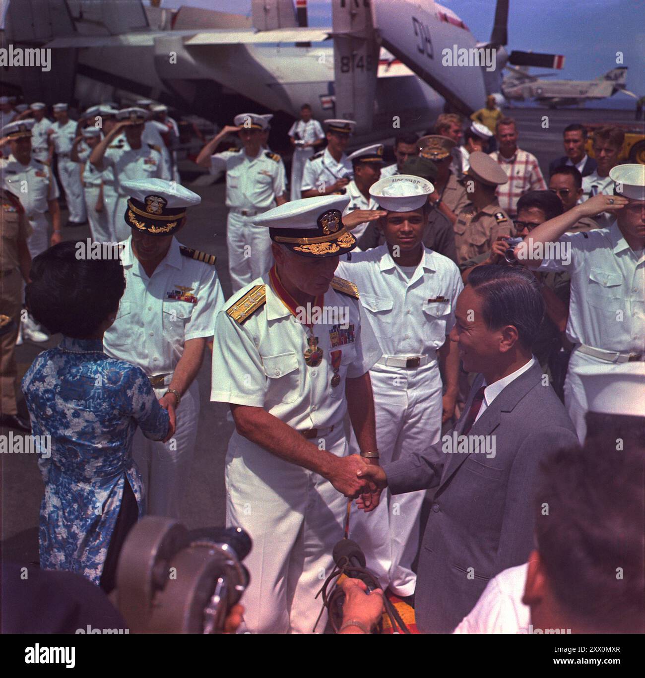 Vietnam War. South China Sea... Captain William R. Flanagan, Commanding ...