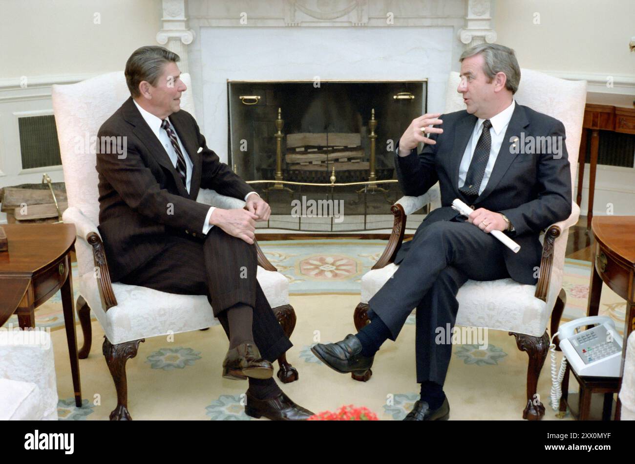 Jerry falwell reagan hi-res stock photography and images - Alamy