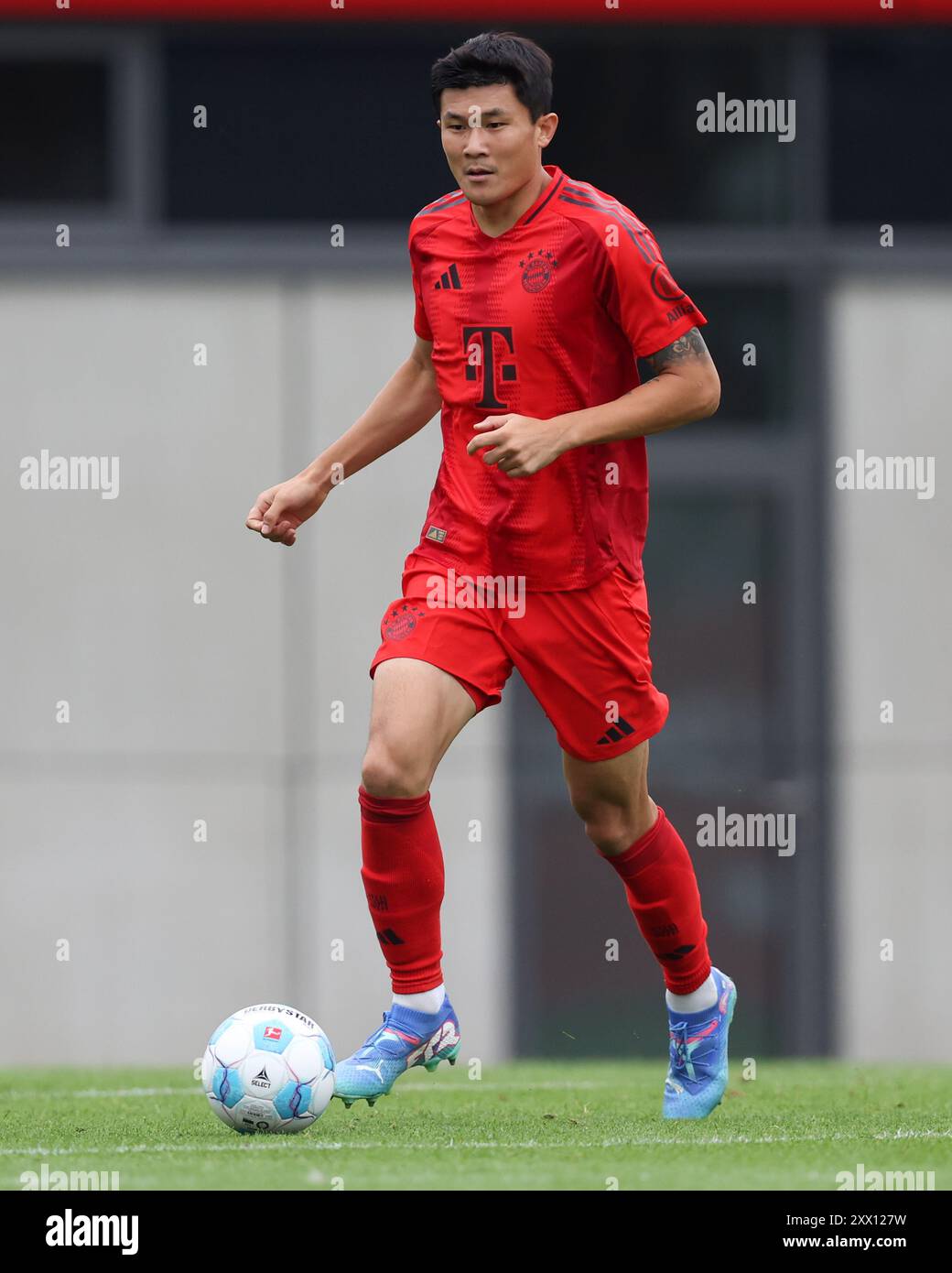 MUNICH, GERMANY - AUGUST 20: Min Jae Kim of FC Bayern Muenchen runs ...