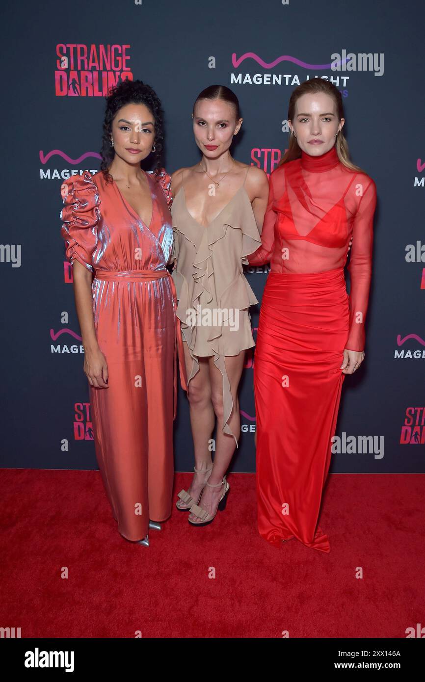 Bianca Santos, Z Berg und Willa Fitzgerald bei der Premiere des ...
