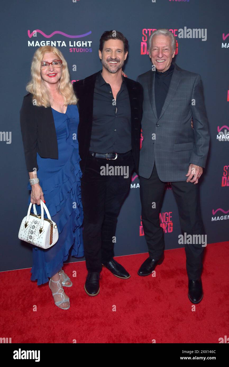 Ginnie Mollner, JT Mollner und Duke Moller bei der Premiere des ...