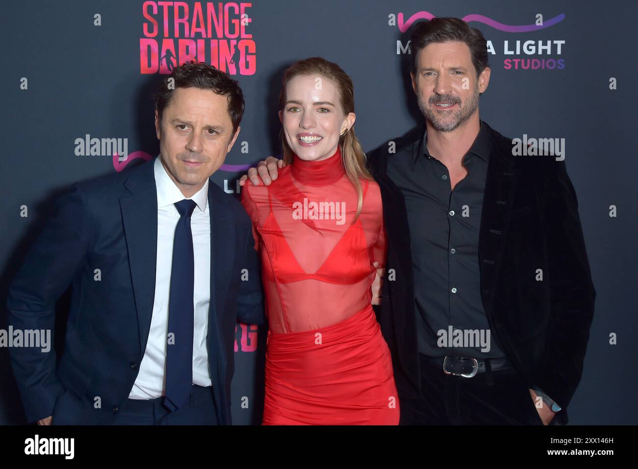 Giovanni Ribisi, Willa Fitzgerald und JT Mollner bei der Premiere des ...