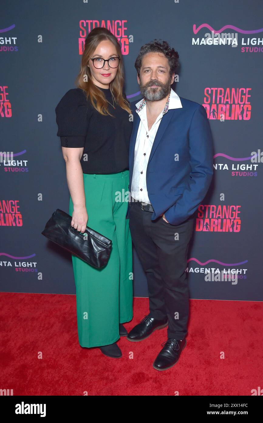 Lindsay Haalmeyer-Mouat und Dan Lawler bei der Premiere des Kinofilms ...