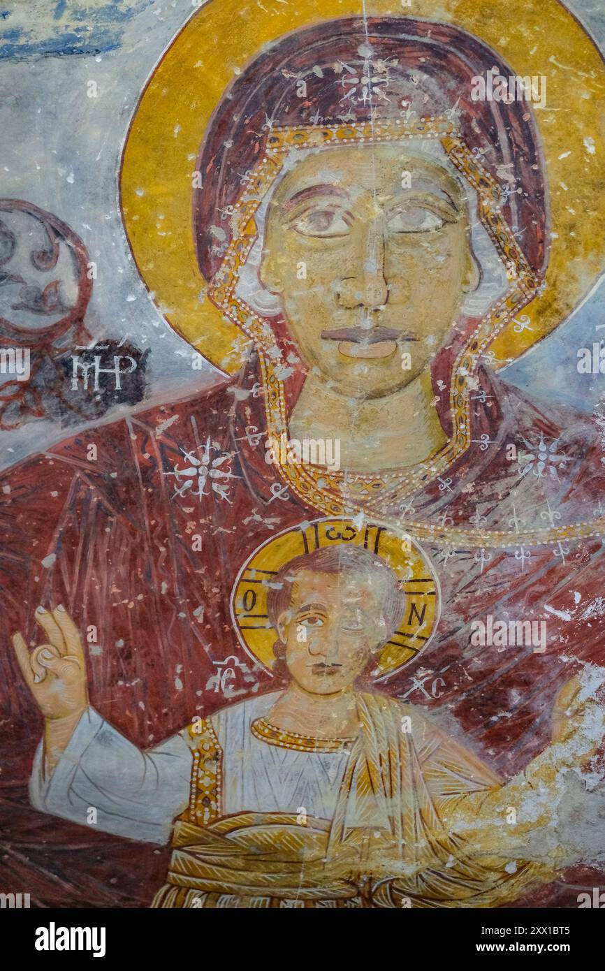 Maçka, Turkey - July 26, 2024: Detail of the interior of Sumela ...